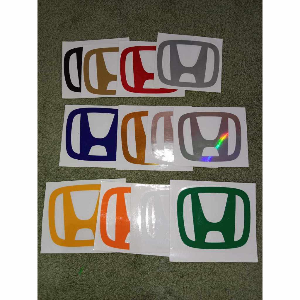 Honda Logo Inspired Cutout Waterproof Sticker | Shopee Philippines