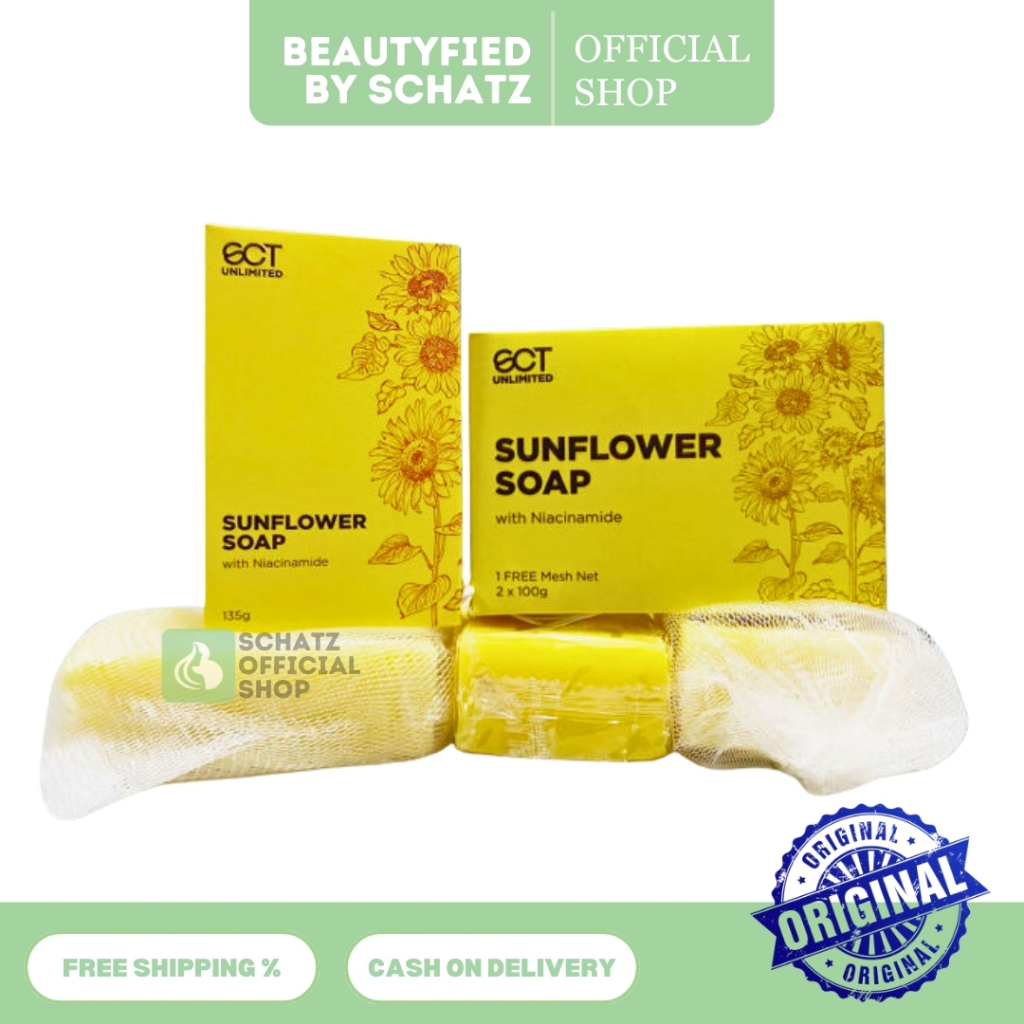 SCT Unlimited Sunflower Soap with Niacinamide (Single/Duo) | Shopee ...