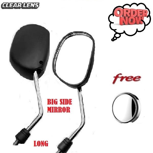 KEEWAY RCS-rcx 125 BIG SIDE MIRROR LONG STEM |HIGH QUALITY | MOTORCYCLE ...