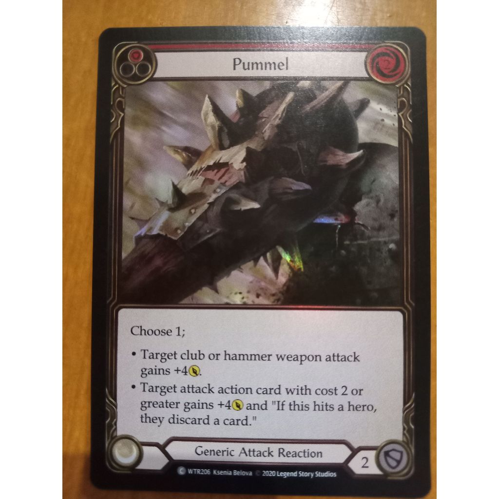 FAB Flesh and Blood TCG Pummel History Pack Vol.1 1HP Welcome to Rathe ...