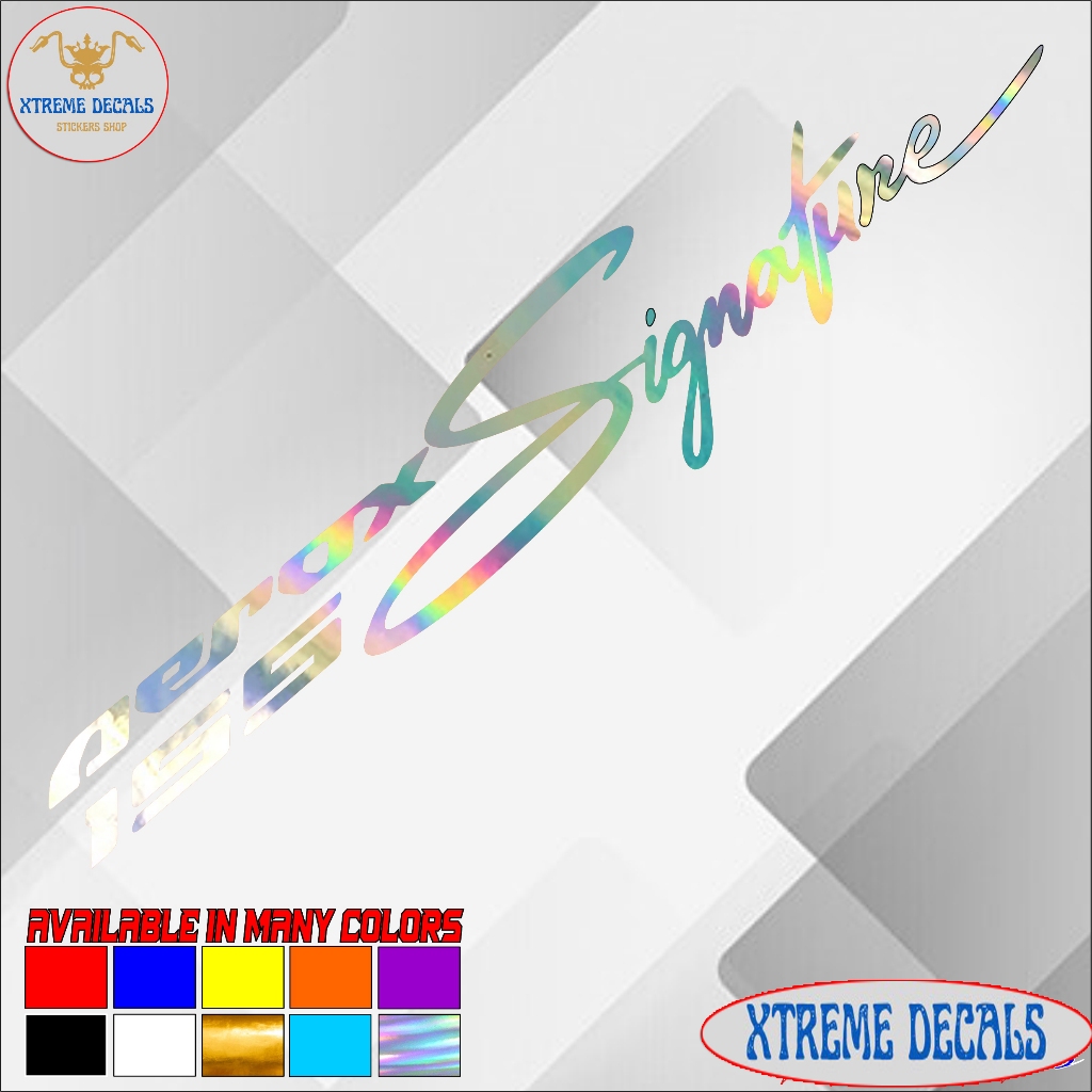 yamaha aerox 155 signature sticker | Shopee Philippines