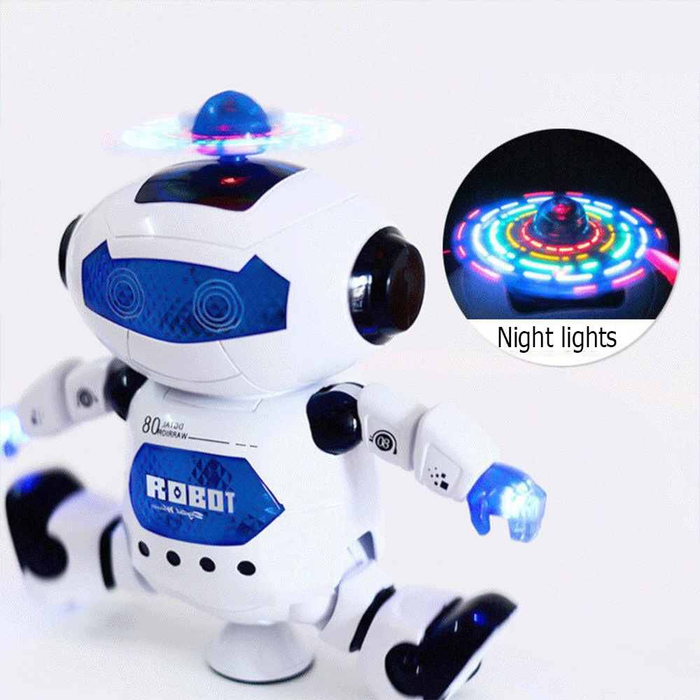 Robot Toy Electric Dance Robot Robot Toy with Music and Lighting Toys ...