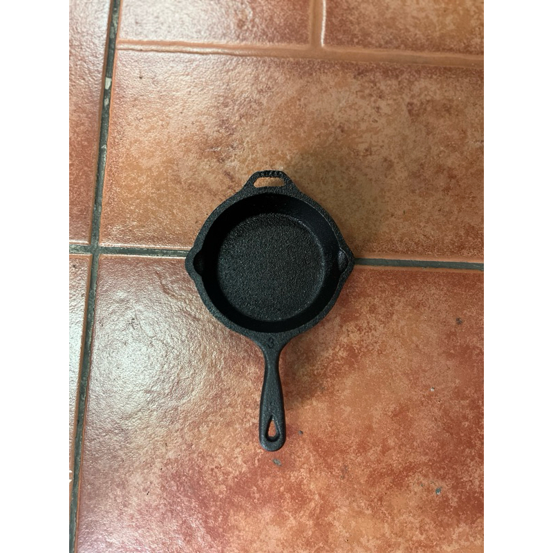 3 inches Cast Iron Mini Skillet - Filipino Made by The Iron House (Cebu ...