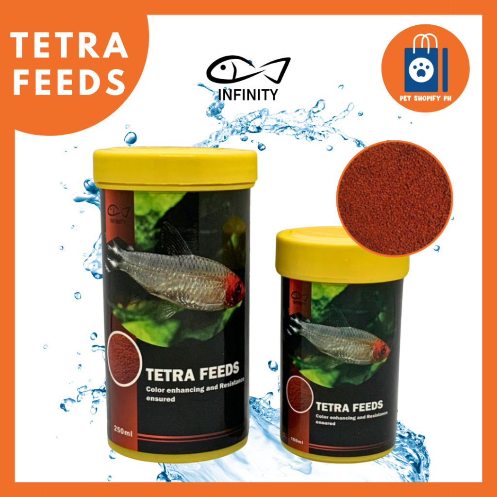 INFINITY TETRA FEEDS / TROPICAL FISH FOOD / SMALL FISH FOOD ...
