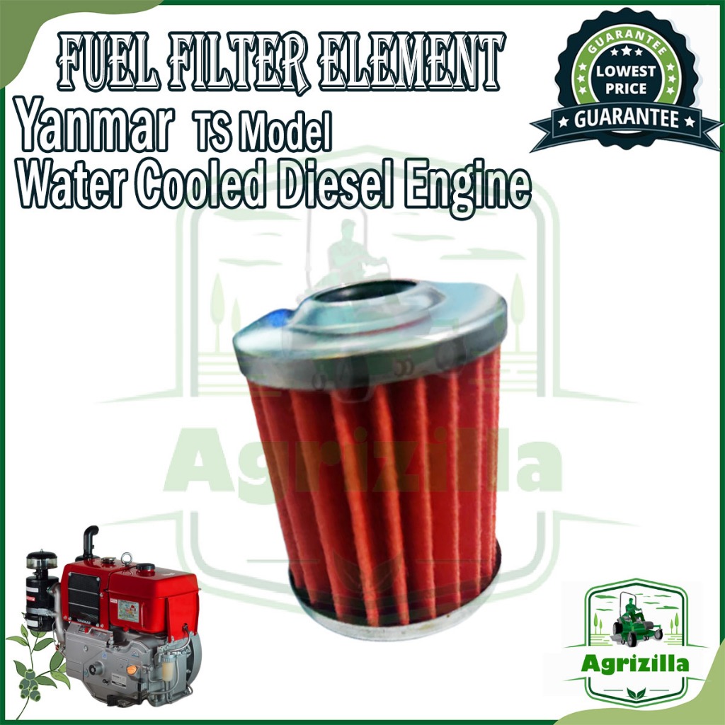 Fuel Filter Element Yanmar TS50 TS60 TS70 TS80 Water Cooled Diesel ...