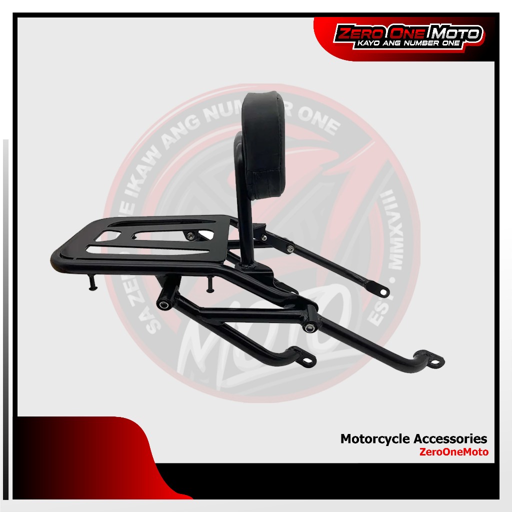 Z1 REBEL 500 TOP BOX BRACKET WITH PASSENGER BACKREST | Shopee Philippines