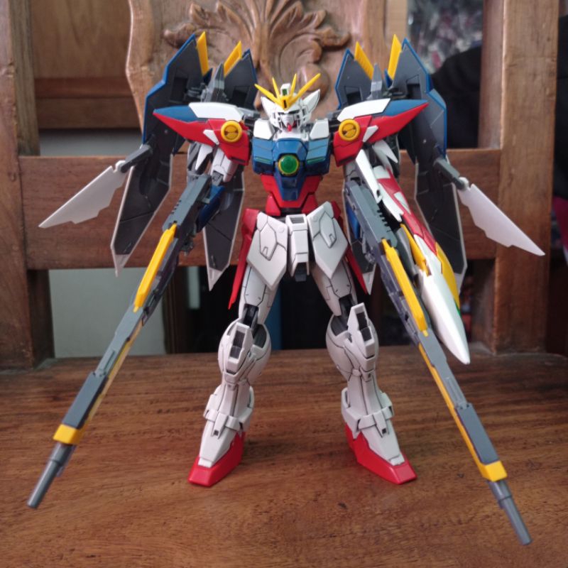 Pre Loved Master Grade MG 1/100 Wing Proto Gundam mecha robot model kit ...