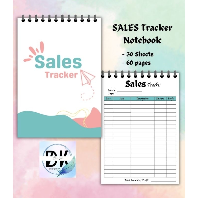 E-load/ Gcash Transaction Record Spring Notebook | Shopee Philippines