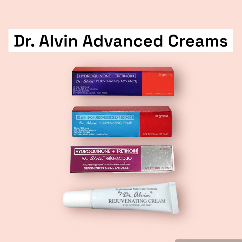 Dr. Alvin Rejuvenating Cream 10g (Set 1,2,3,4,5) | Shopee Philippines