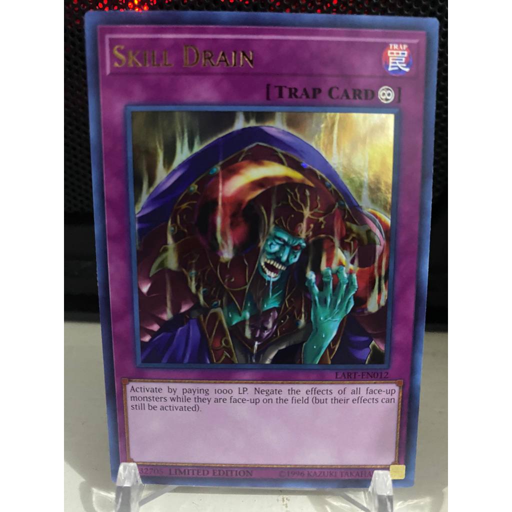 Skill Drain - LART-EN012 - Ultra Rare Limited Edition | Shopee Philippines