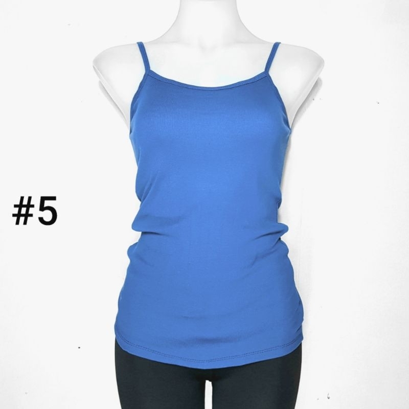 spaghetti tank top stretchable | women's inner sando | Sleeveless ...