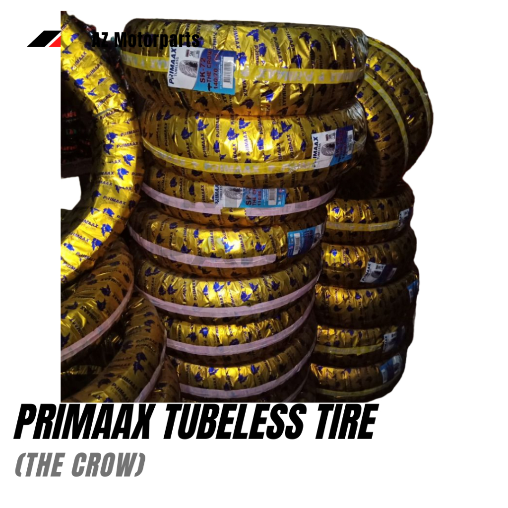 PRIMAAX TUBELESS TIRE (THE CROW) | Shopee Philippines