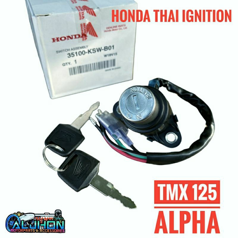 HONDA IGNITION SWITCH TMX125 ALPHA 35100-KSW-B01 THAI | Shopee Philippines