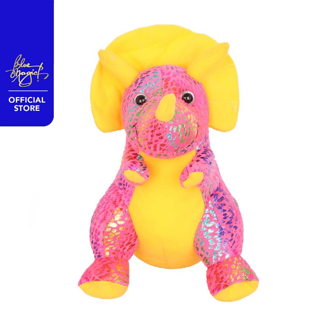 Blue Magic Spunky Dinosaur Stuffed Toy | Shopee Philippines
