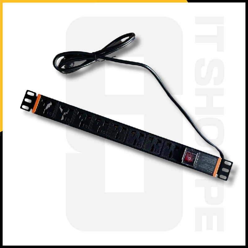 PDU power distribution unit Extension Cord 6gang 8gang metal/plastic ...