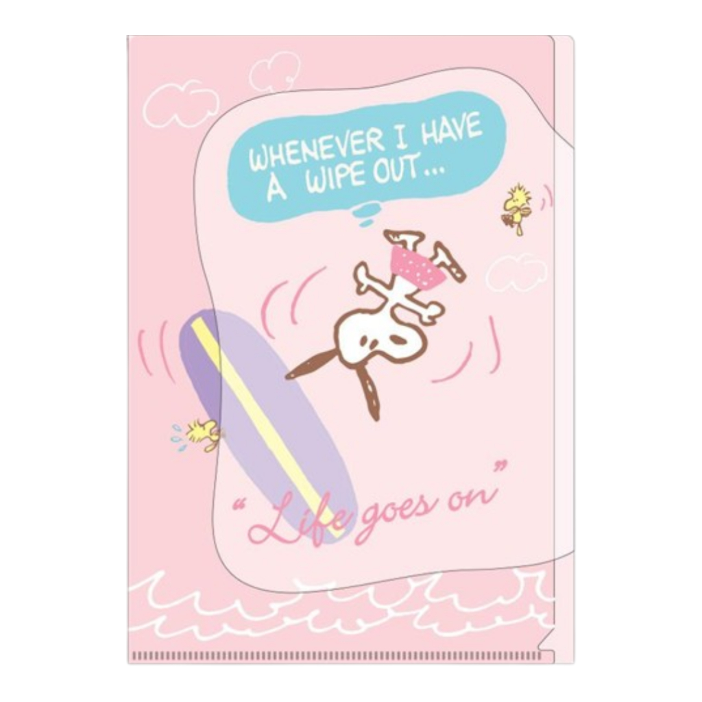 Snoopy Peanuts A4 Folder w/ Die-cut Flap | Shopee Philippines