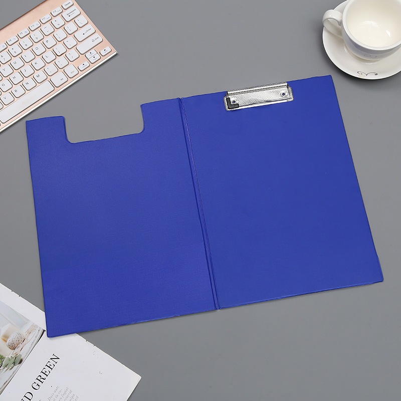Clipboard Long With Cover Leather for Office Foldable Clip Board Folder ...