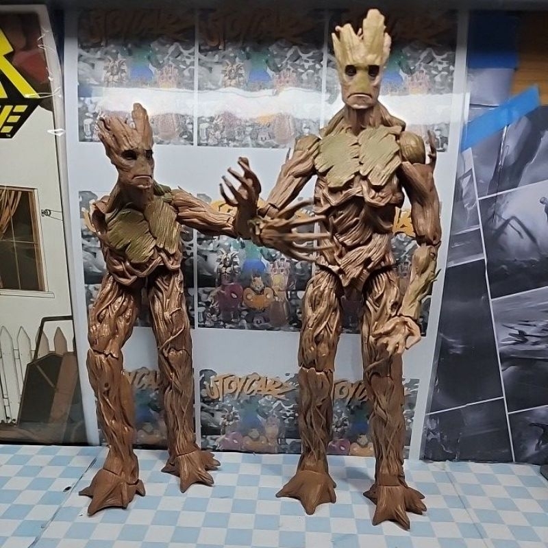 Marvel Legends Groot Baf Hasbro (Complete) | Shopee Philippines