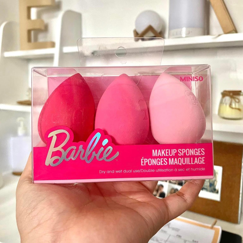 Barbie x MINISO Makeup Sponges | Shopee Philippines