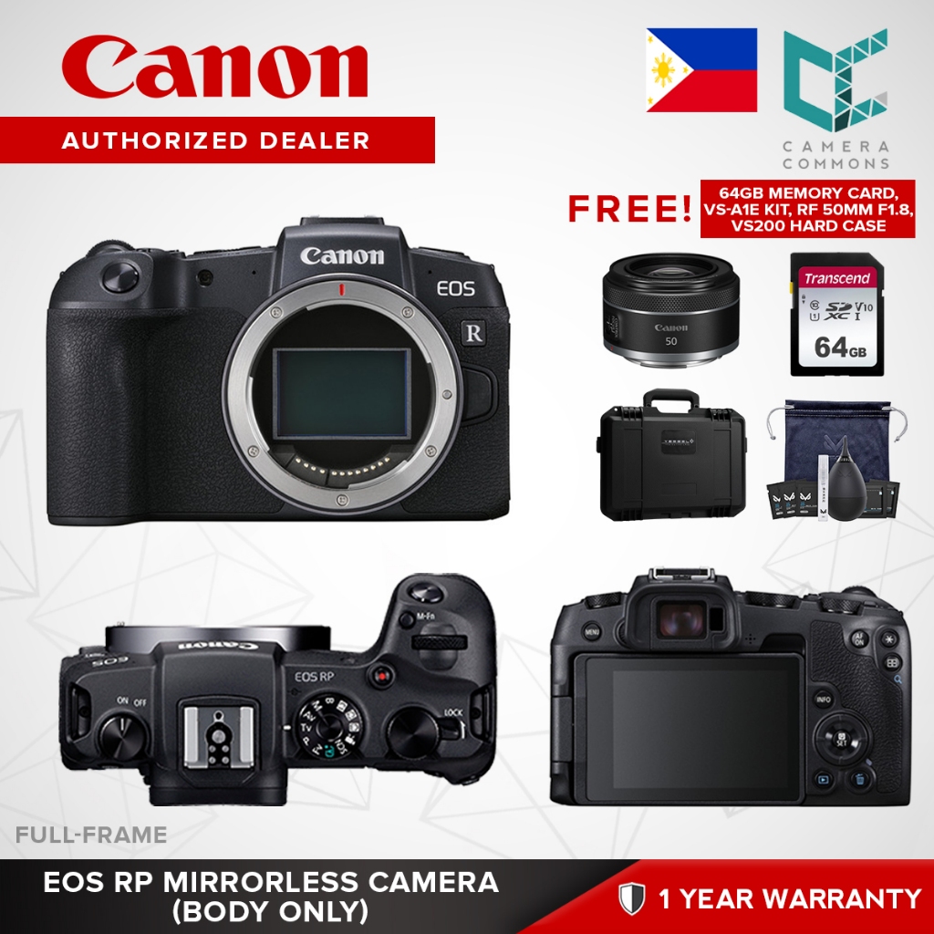 Canon EOS RP Mirrorless Camera Body Full Frame with RF 24-105mm f/4-7.1 ...