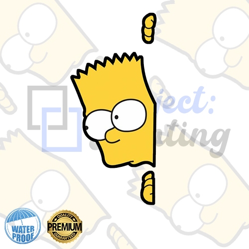 The Simpson Sticker (Premium Waterproof and Fade-resistant Stickers ...