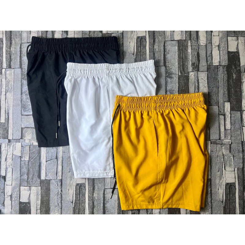 Taslan plain/short for men/dri fit short/biker short/sports short ...