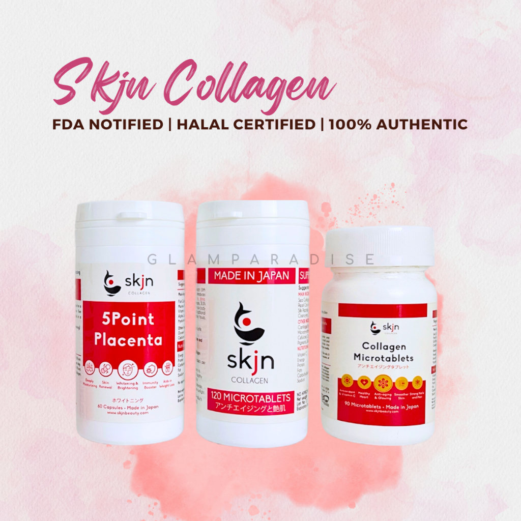 ONHAND FDA APPROVED SKJN COLLAGEN MICROTABLETS 5point SKJN PLACENTA ...