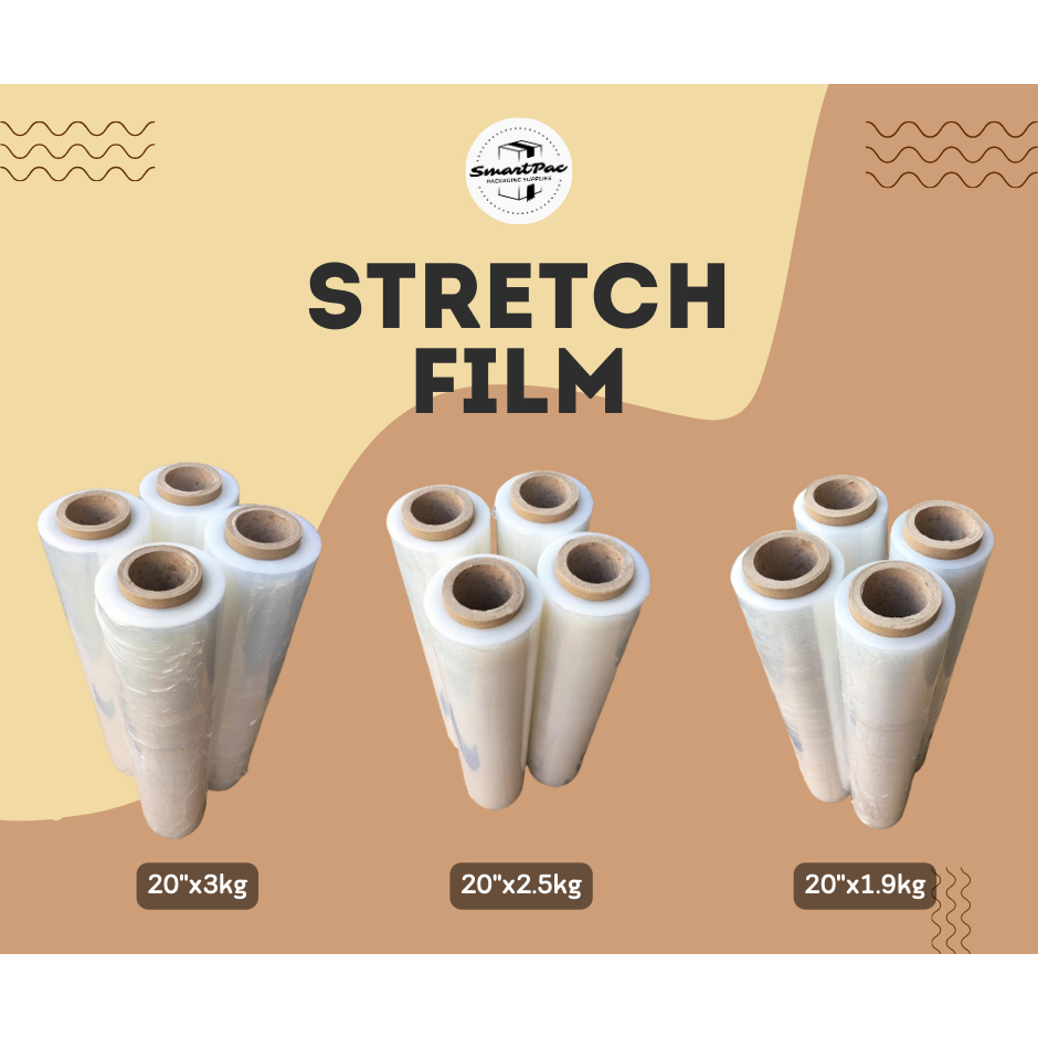 STRETCH FILM CLEAR (20 INCHES) | Shopee Philippines