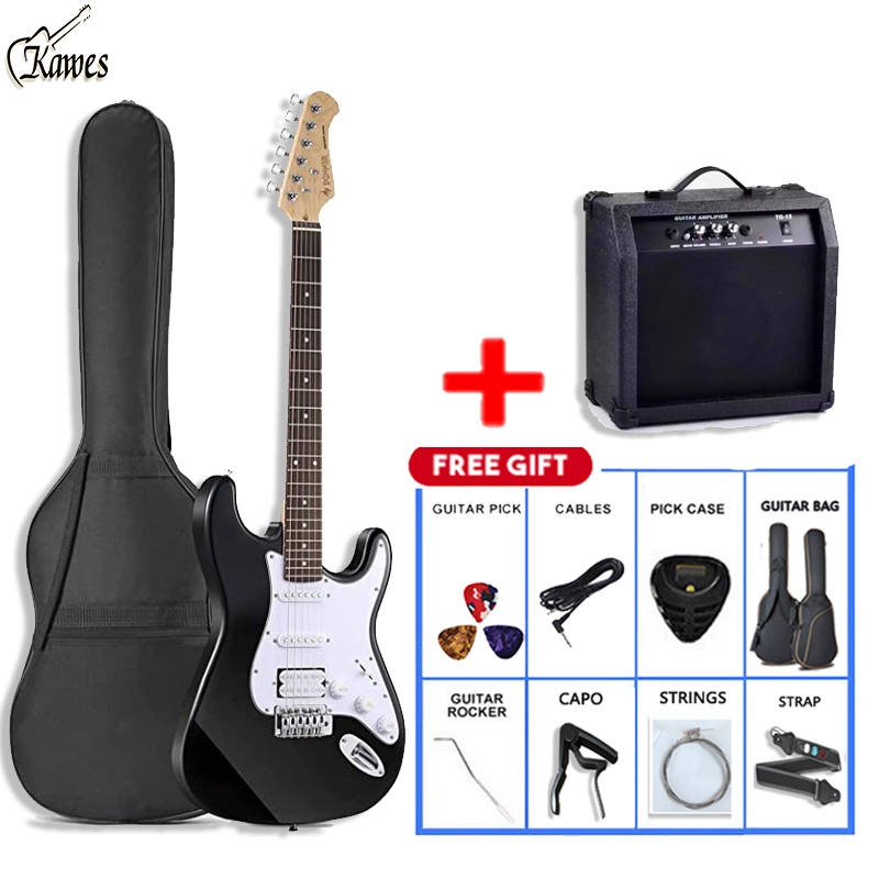 KAWES ST Electric Guitar Electric Acoustic Guitar Electric Guitar for ...