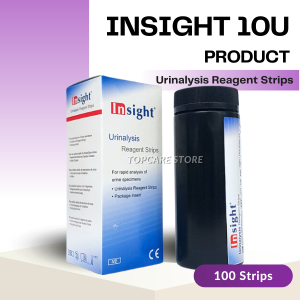 Urinalysis Reagent Strips 10U, INSIGHT (100’s) | Shopee Philippines