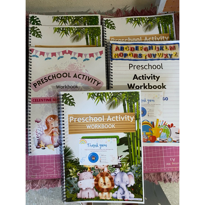 Preschool Activity WorkBook | Shopee Philippines