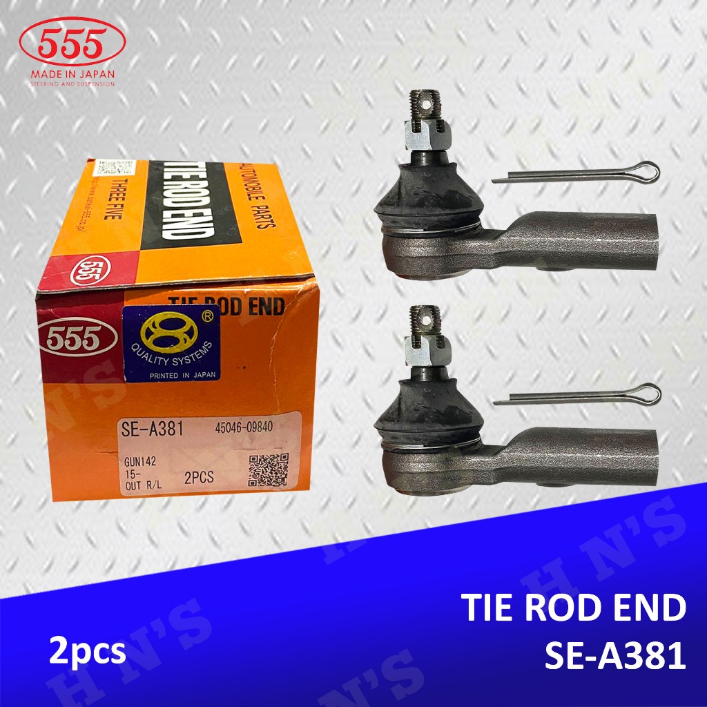 555 Tie Rod End Set Left/Right for Toyota Innova, Hi-lux 2015-up 2pcs ...