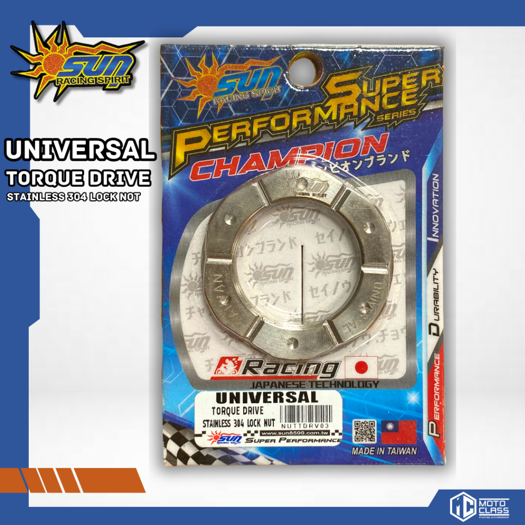SUN NUT TORQUE DRIVE 304 STAINLESS UNIVERSAL NUTTDRV03 | Shopee Philippines