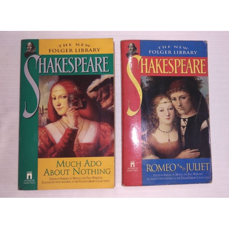 SHAKESPEARE. Romeo & Juliet, Much Ado About Nothing. The New Folger ...