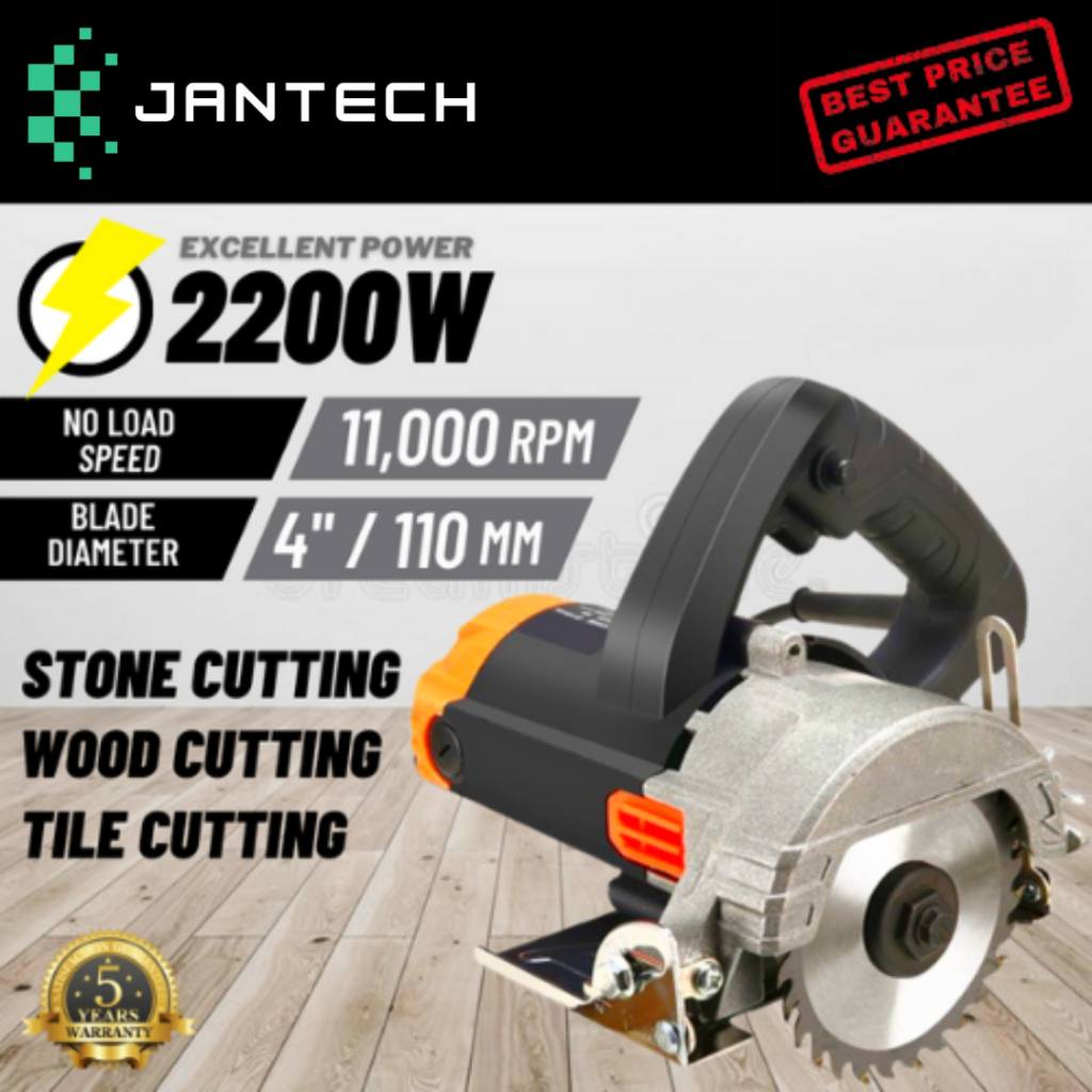 JANTECH 2200W Circular Saw 4inch For Cutting Metal,Wood,Glass, Rotary,Steel, Multifunctional ...