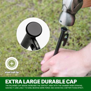 20/25/30cm Peg Stake Camping Peg Tent Peg Tarp 9mm Diameter Flysheet ...