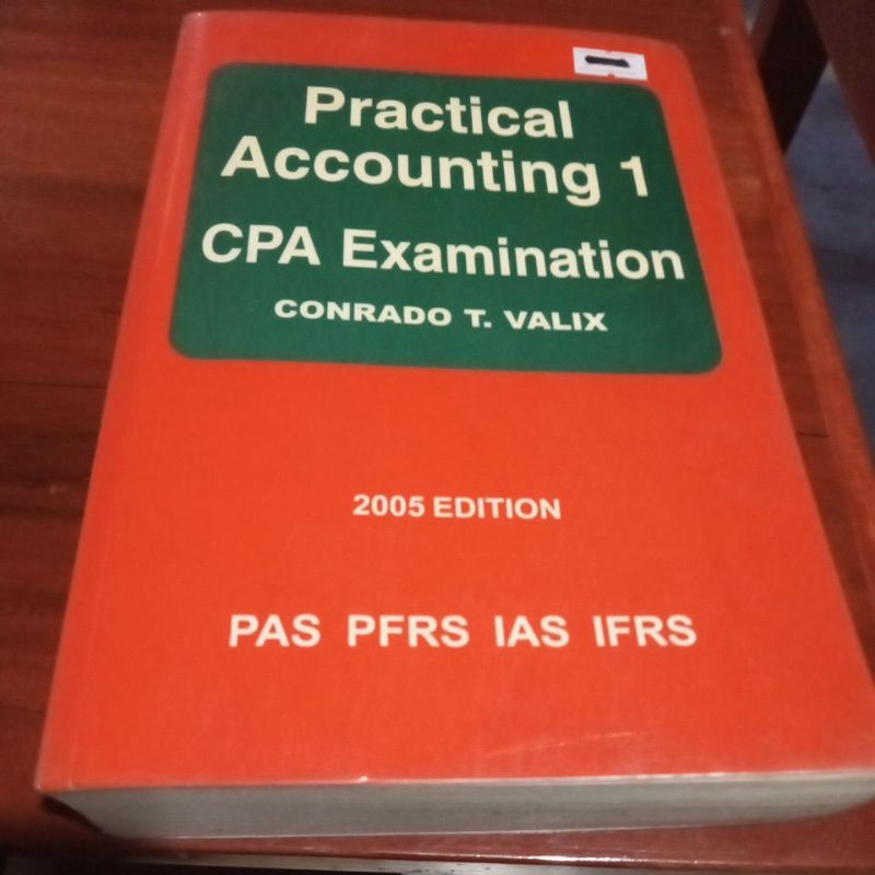 Practical Accounting 1 CPA Examination by Conrado Valix | Shopee Philippines