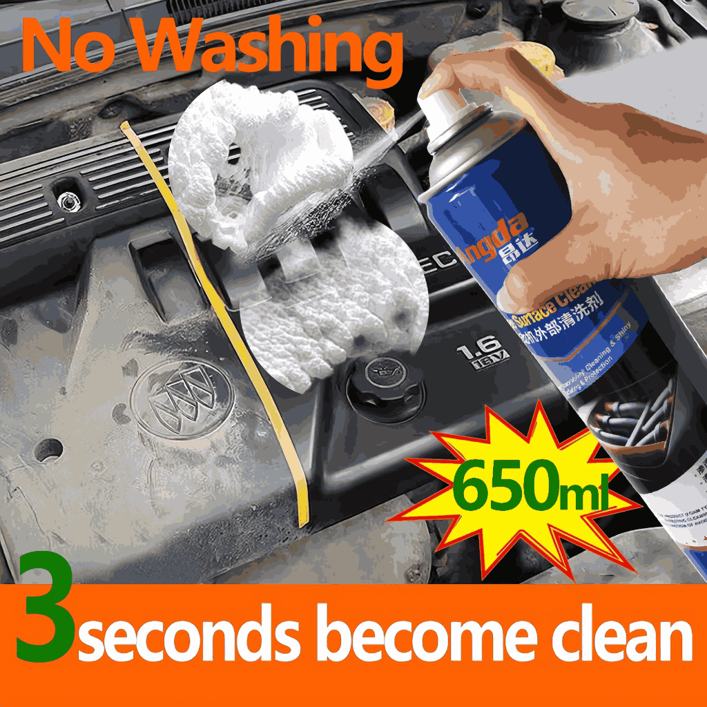 【1 Bottle Lasts 15 Years】Engine Cleaner Spray Foam Cleaner Quick ...