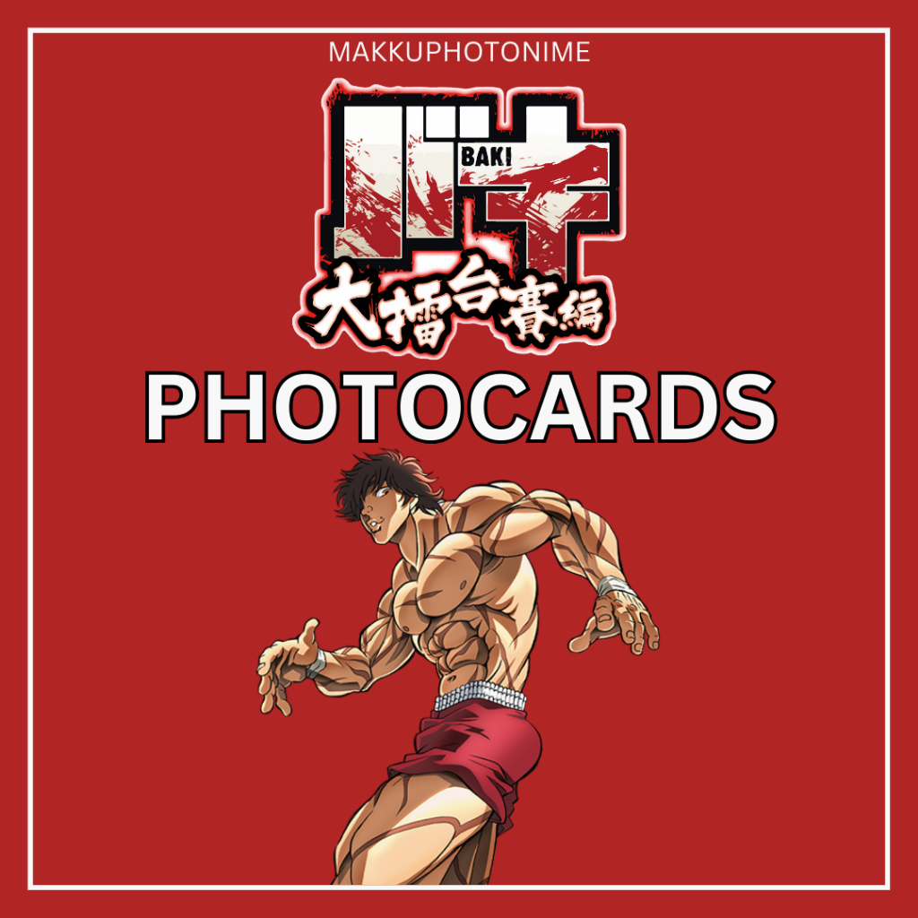 Baki Anime Photocards v1 | Shopee Philippines