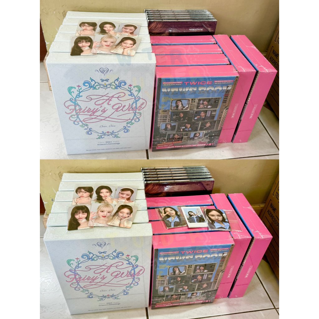 TWICE 2024 Season's Greetings 2nd Checkout Link [SEALED & ONHAND ...