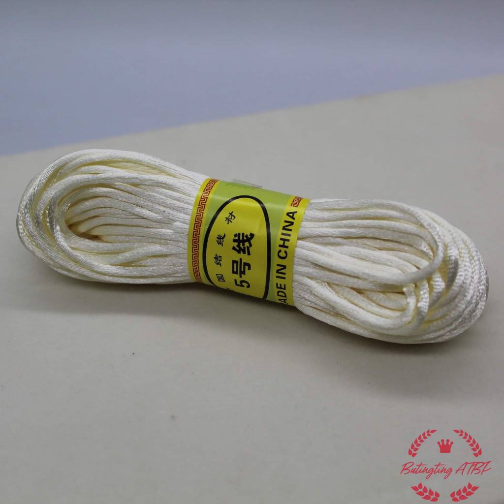 20 Yards/ bundle 2.5mm Polyester Braided Long Rope DIY Chinese Knot ...