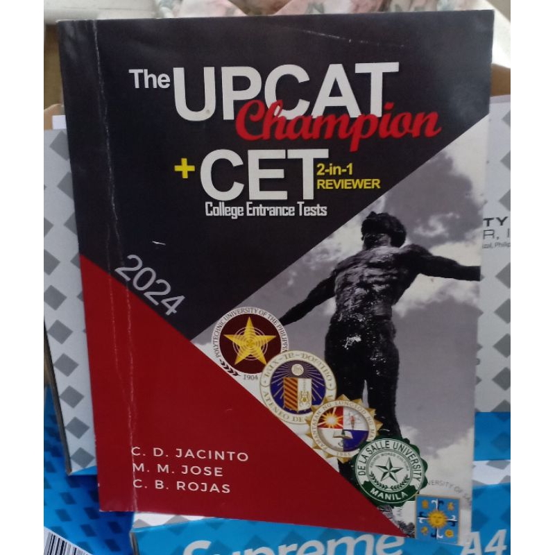 THE UPCAT CHAMPION CET COLLEGE ENTRANCE TEST 2024 | Shopee Philippines