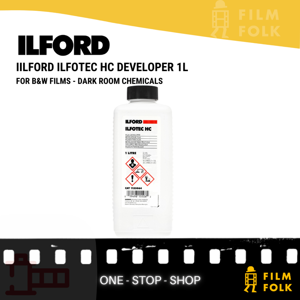 ILFORD ILFOTEC HC DEVELOPER 1L - BLACK AND WHITE FILM DEVELOPER ...