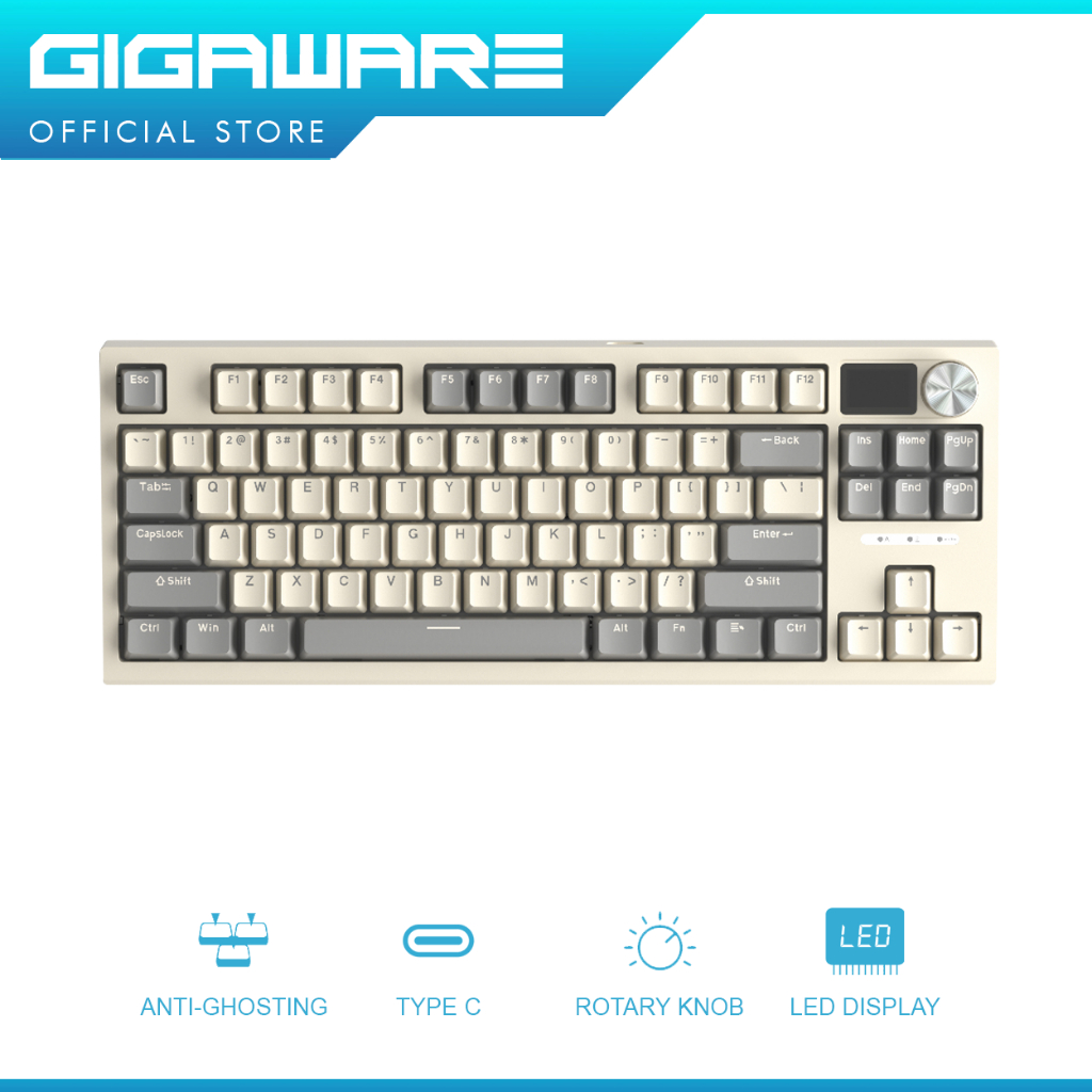 Langtu LT84 84 Keys Tri-Mode Wired Hot-swappable Mechanical Keyboard ...