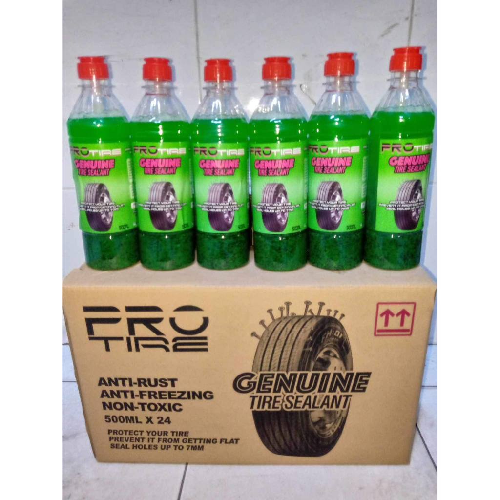 PRO Tire Sealant 500ml - Wholesale Price (One Box/24pcs) | Shopee Philippines