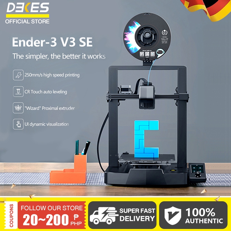 Ender-3 V3 SE 3D Printer with CR Touch Auto Leveling 220*220*250mm ...