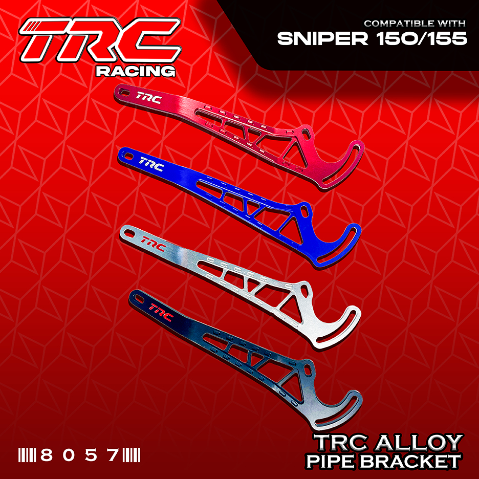TRC RACING SNIPER 150/155 EXHAUST/PIPE BRACKET 8057 | Shopee Philippines