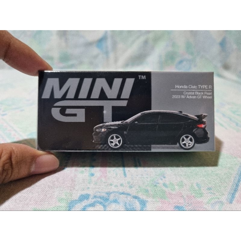 Mini GT $585 Honda Civic Type R (Crystal Black 2023 Advan GT Wheel ...