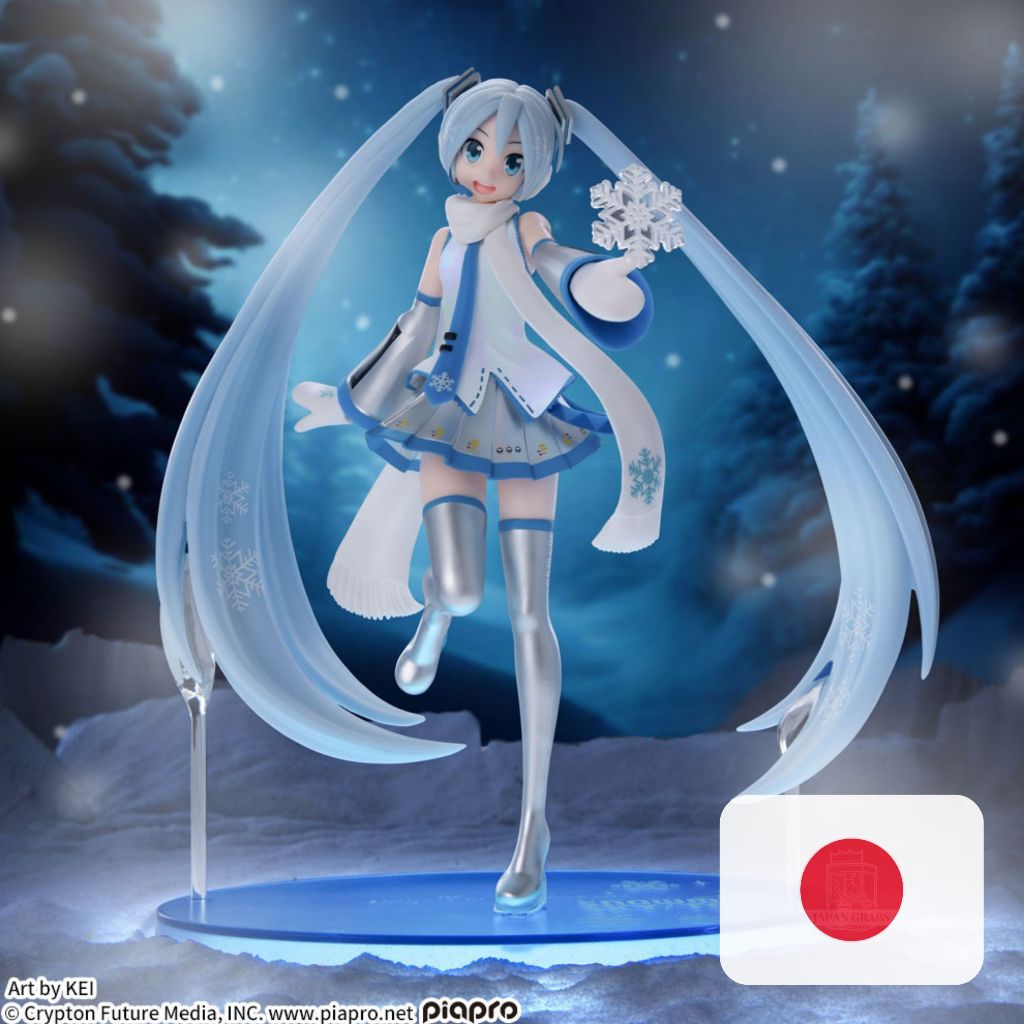Vocaloid Luminasta Snow Miku (Snow Miku Sky Town Ver.) Figure [New ...