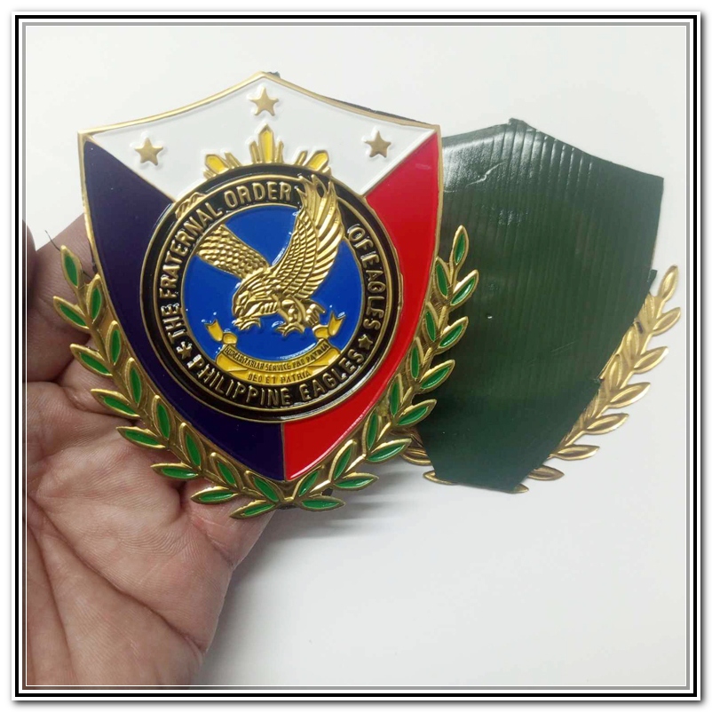 Kuya Ate Metal Car Motorcycle MC Emblem The Fraternal Order of Eagles 3 ...